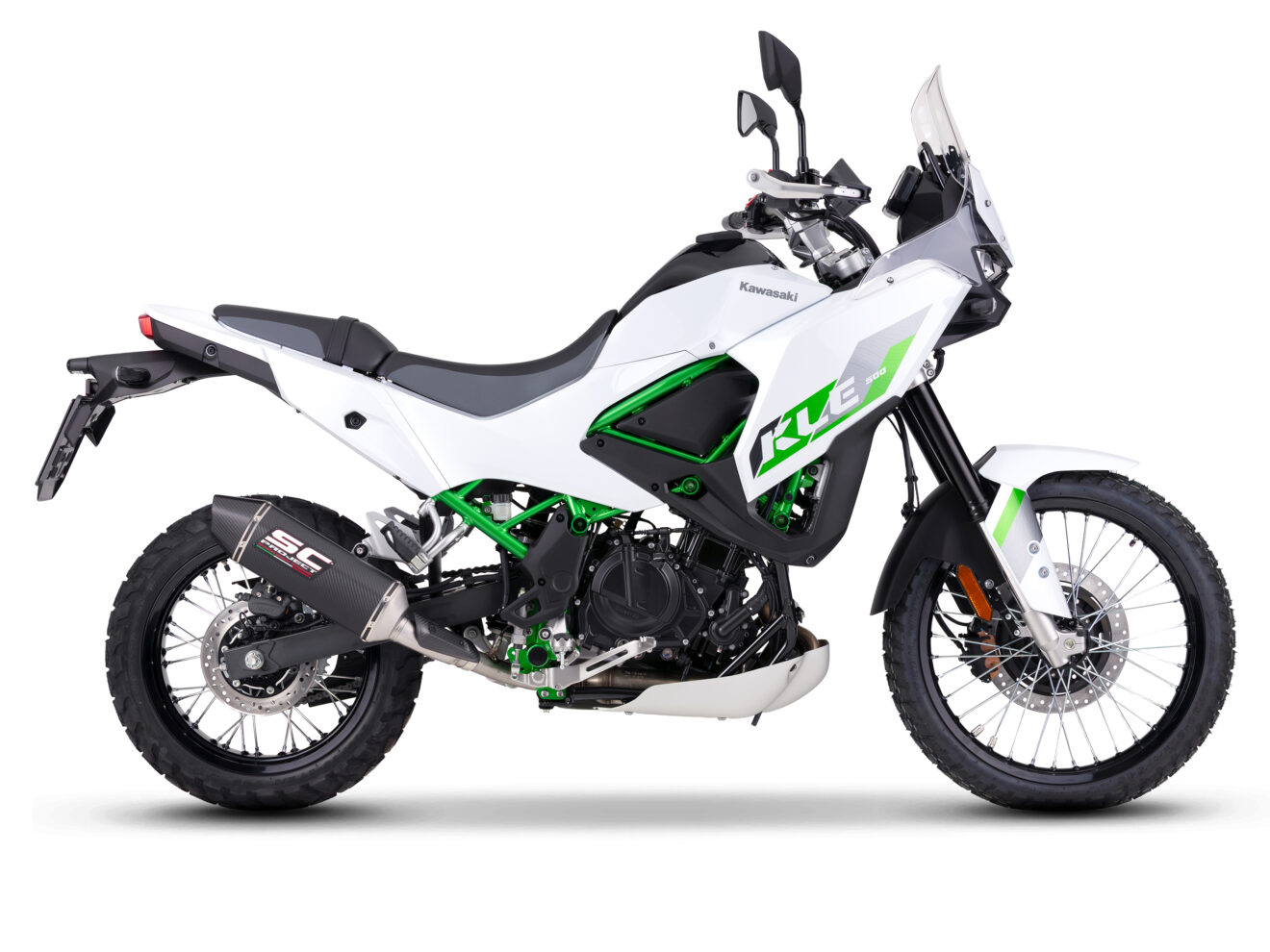 Préparer sa Kawasaki KLE 500 : les silencieux SC-Project - Trail ...